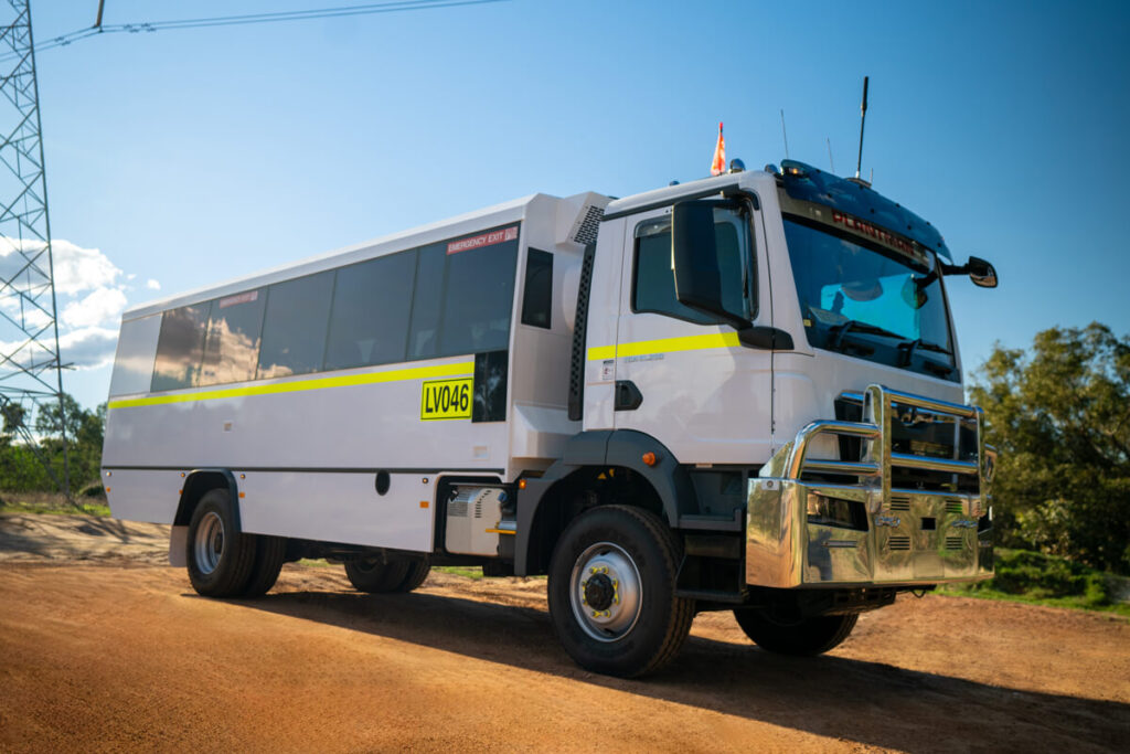 Mine Buses Hire & Rental Services in Perth | Plantman